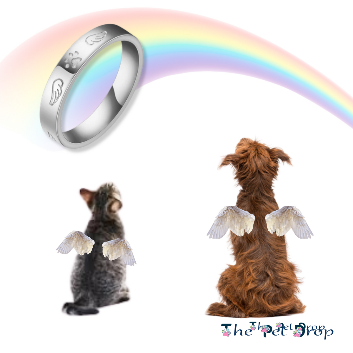 Angel Paws Ring- The Pet Drop