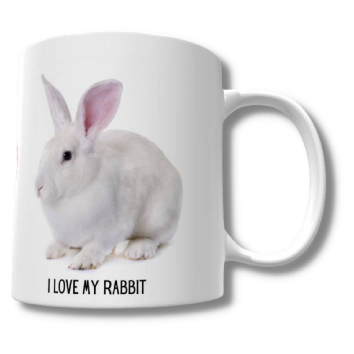 White Rabbit Mug- The Pet Drop